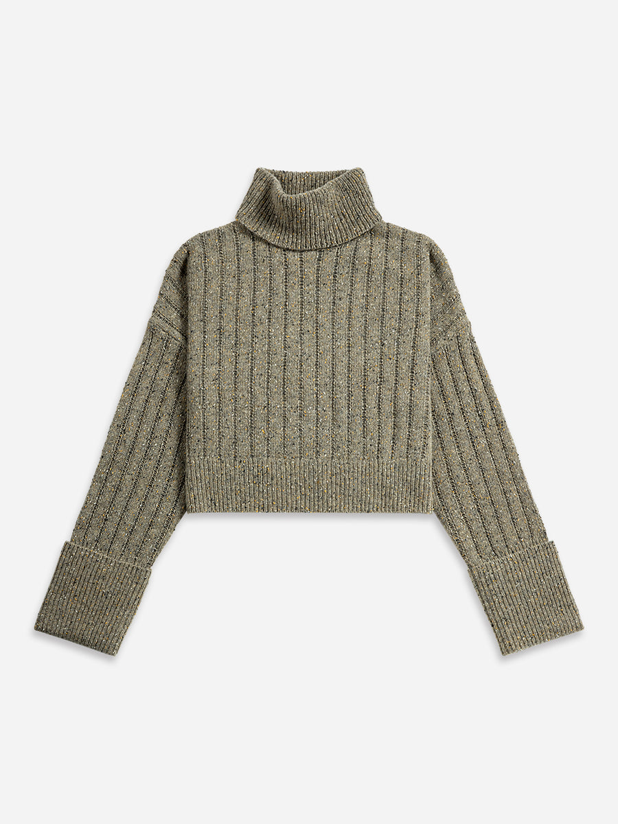 Cuffed Turtleneck Sweater – ONS Clothing